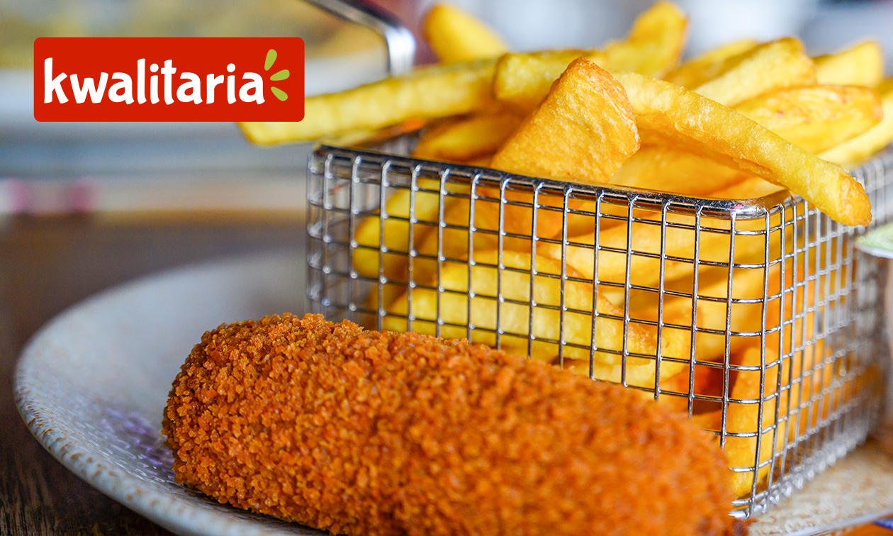 Kwalitaria De Hoven Delft, Friet + 1 snack + saus bij Kwalitaria De ...