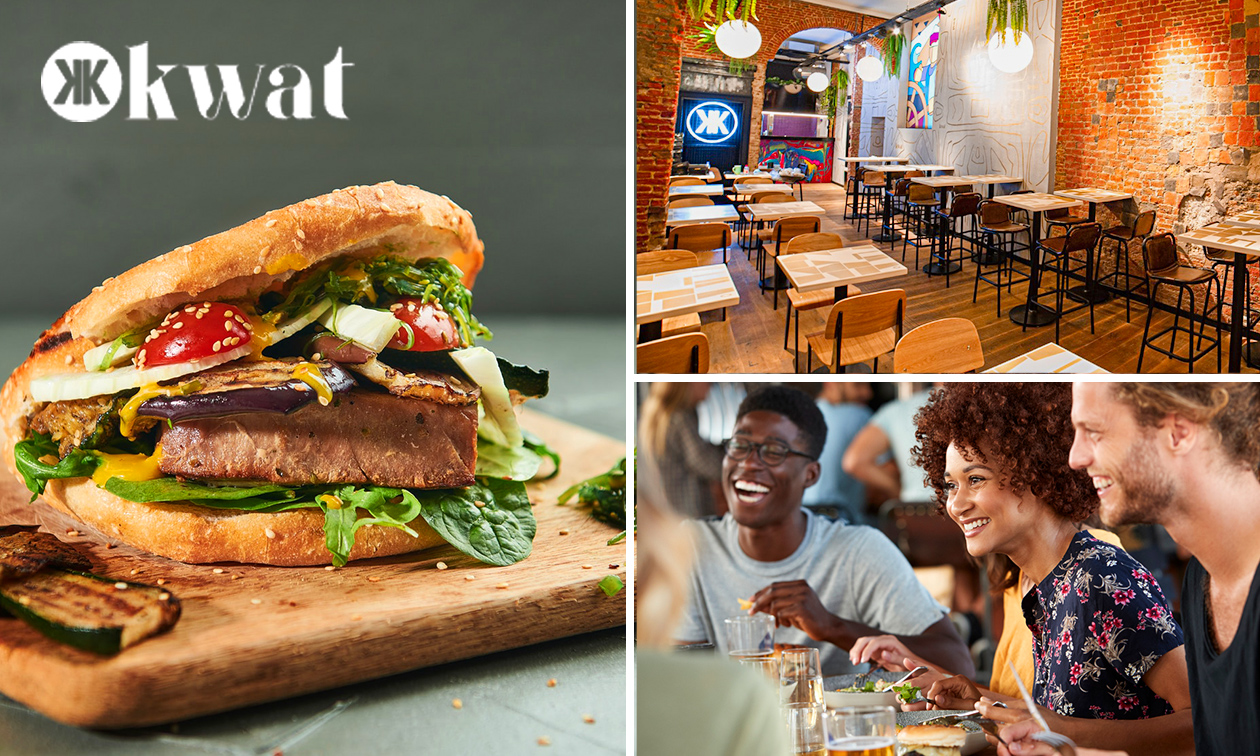 KWAT, 2-gangendiner + koffie/thee bij KWAT bespaar 41% in Antwerpen via ...