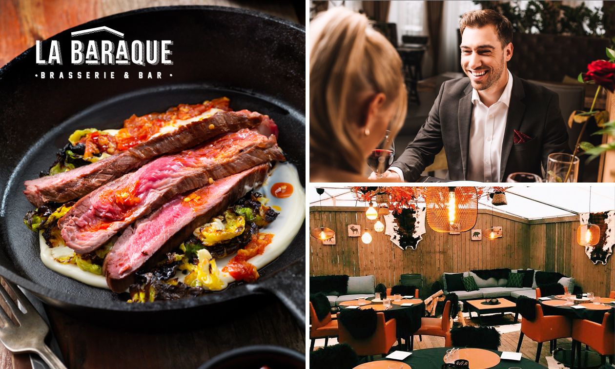 La Baraque, 4-gangendiner bij La Baraque bespaar 40% in Mechelen via ...