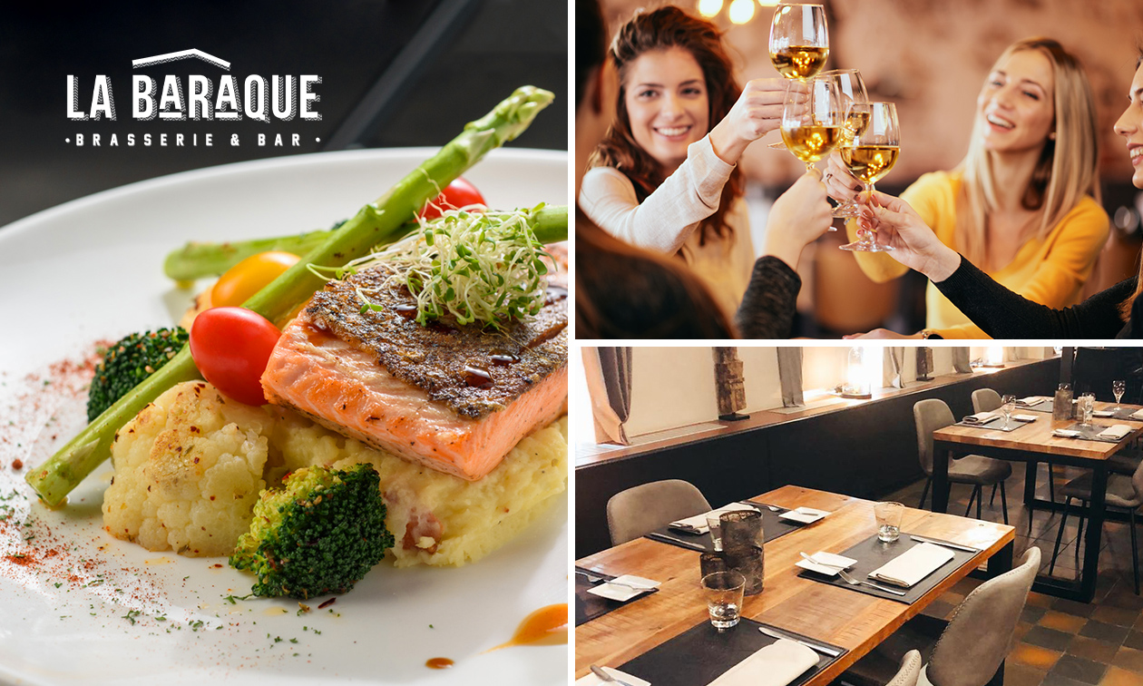 La Baraque, 3-gangen keuzediner bij La Baraque bespaar 39% in Mechelen via Uit eten in de buurt
