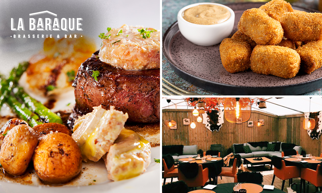 La Baraque, 3-gangen wilddiner bij La Baraque : épargnez 41% à Mechelen avec Uit eten in de buurt