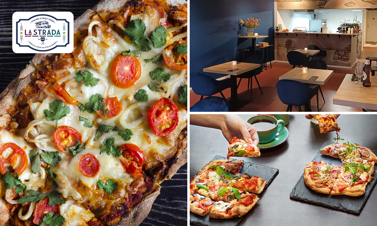 La Strada Leeuwarden, Italiaanse 2-gangenlunch bij La Strada bespaar 49 ...