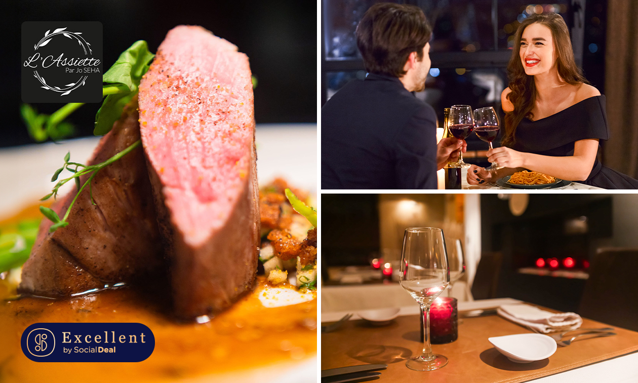 L'Assiette par Jo Seha, Menu en 3 ou 4 services à L'Assiette par Jo ...