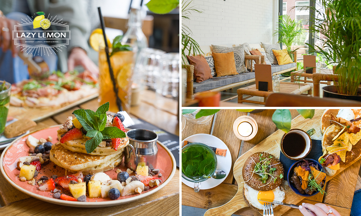 Lazy Lemon, Amerikaans ontbijt naar keuze bij Lazy Lemon bespaar 50% in ...