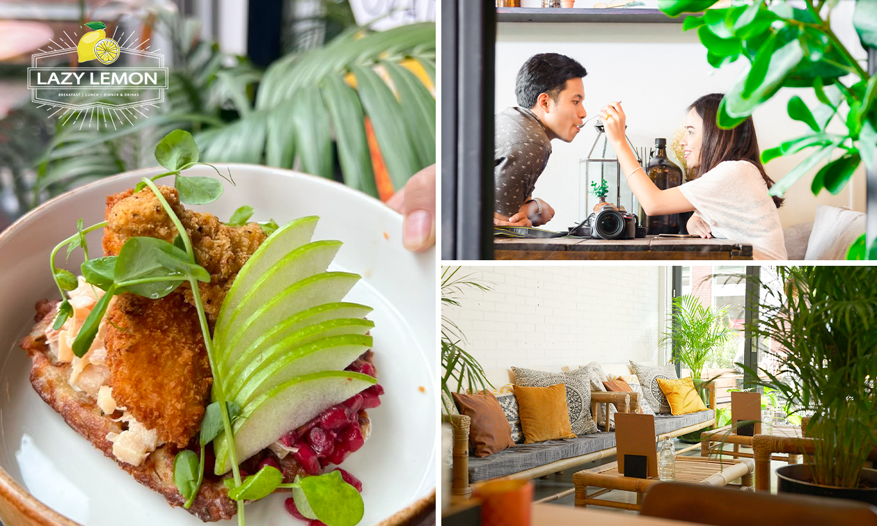 Lazy Lemon, 3-gangendiner à la carte bij Lazy Lemon Spare 29% in ...