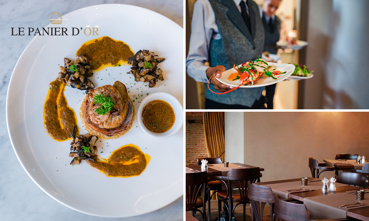 Le Panier D'Or, 2- of 3-gangendiner à la carte bij Le Panier D'Or ...