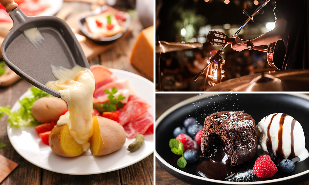 Le Rideau Rouge, Buffet à volonté + apéritif ou concert + apéritif ...