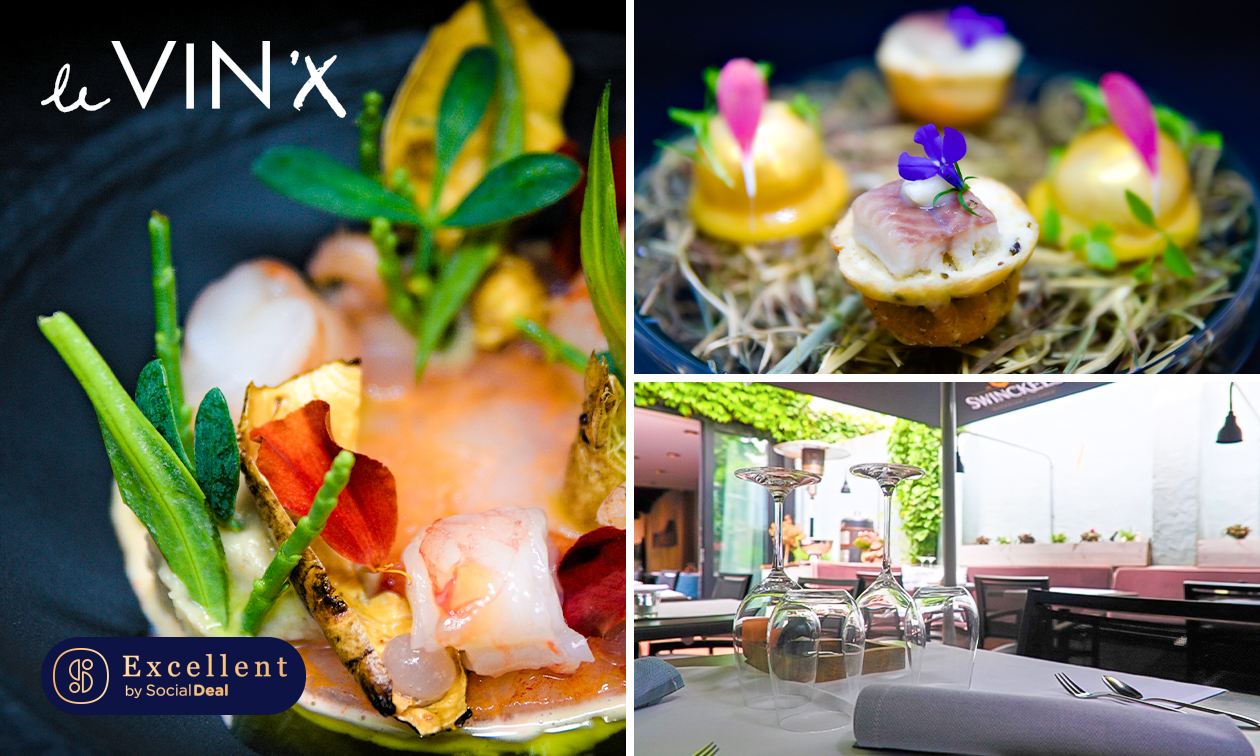 le VIN 'x, 4- of 5-gangendiner van de chef bij le VIN 'x in hartje Den ...