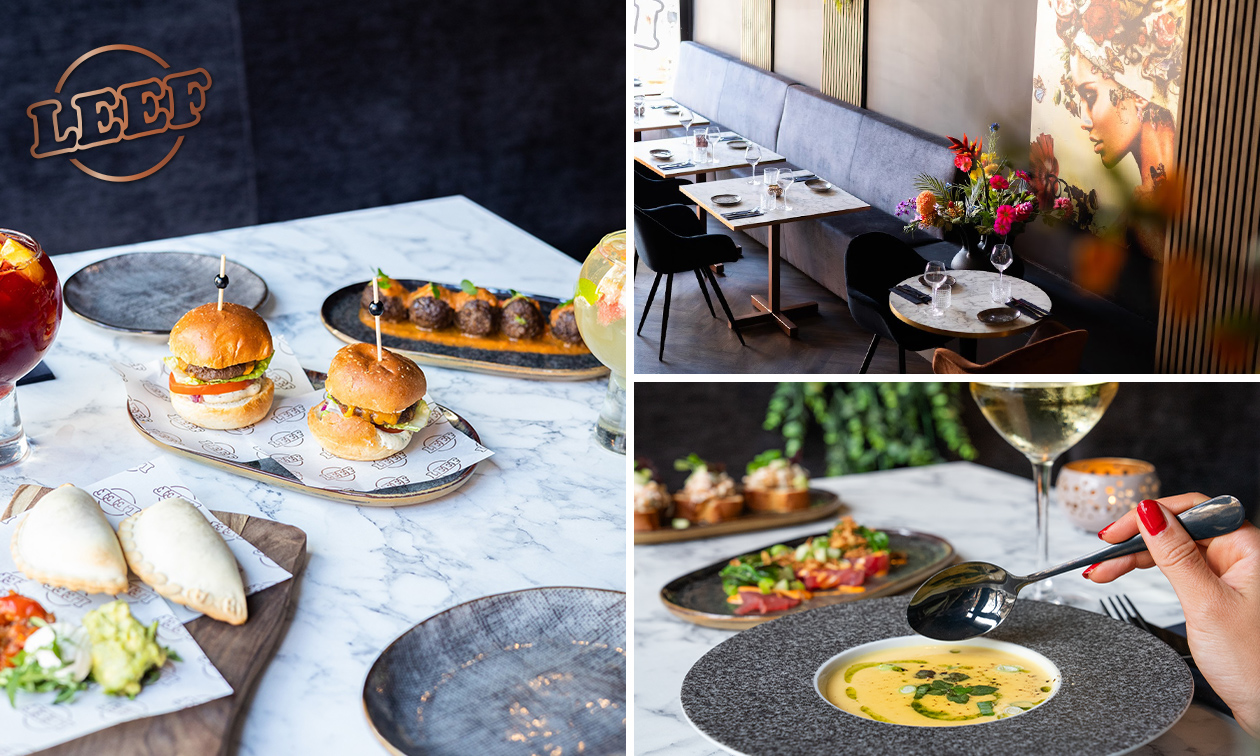 LEEF Restaurant, 2- of 3-gangenlunch à la carte bij LEEF Restaurant ...