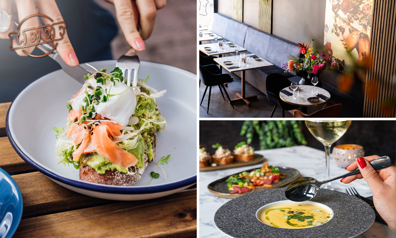 LEEF Restaurant, 2- of 3-gangen keuzelunch bij LEEF Restaurant Spare 51 ...