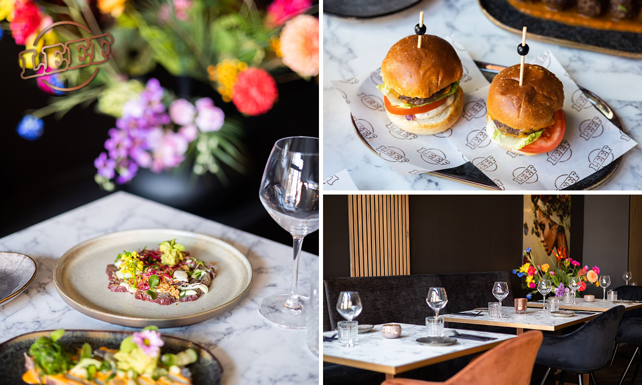 LEEF Restaurant, 3-gangen shared dining-diner à la carte bij LEEF ...
