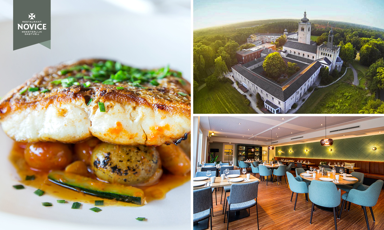 Restaurant Novice, 2-gangenlunch bij Restaurant Novice Spare 24% in ...