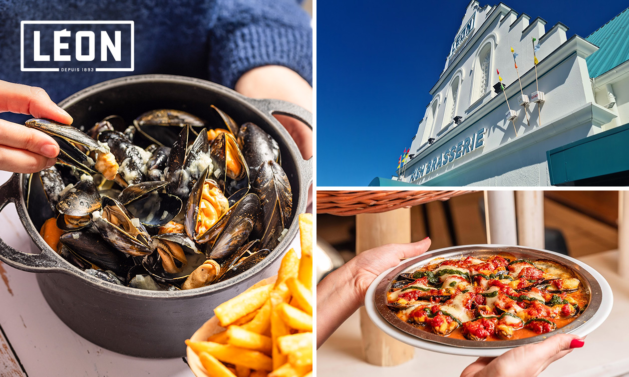 Léon, Menu en 2 ou 3 services au choix près de Lille Spare 15% in Lille ...