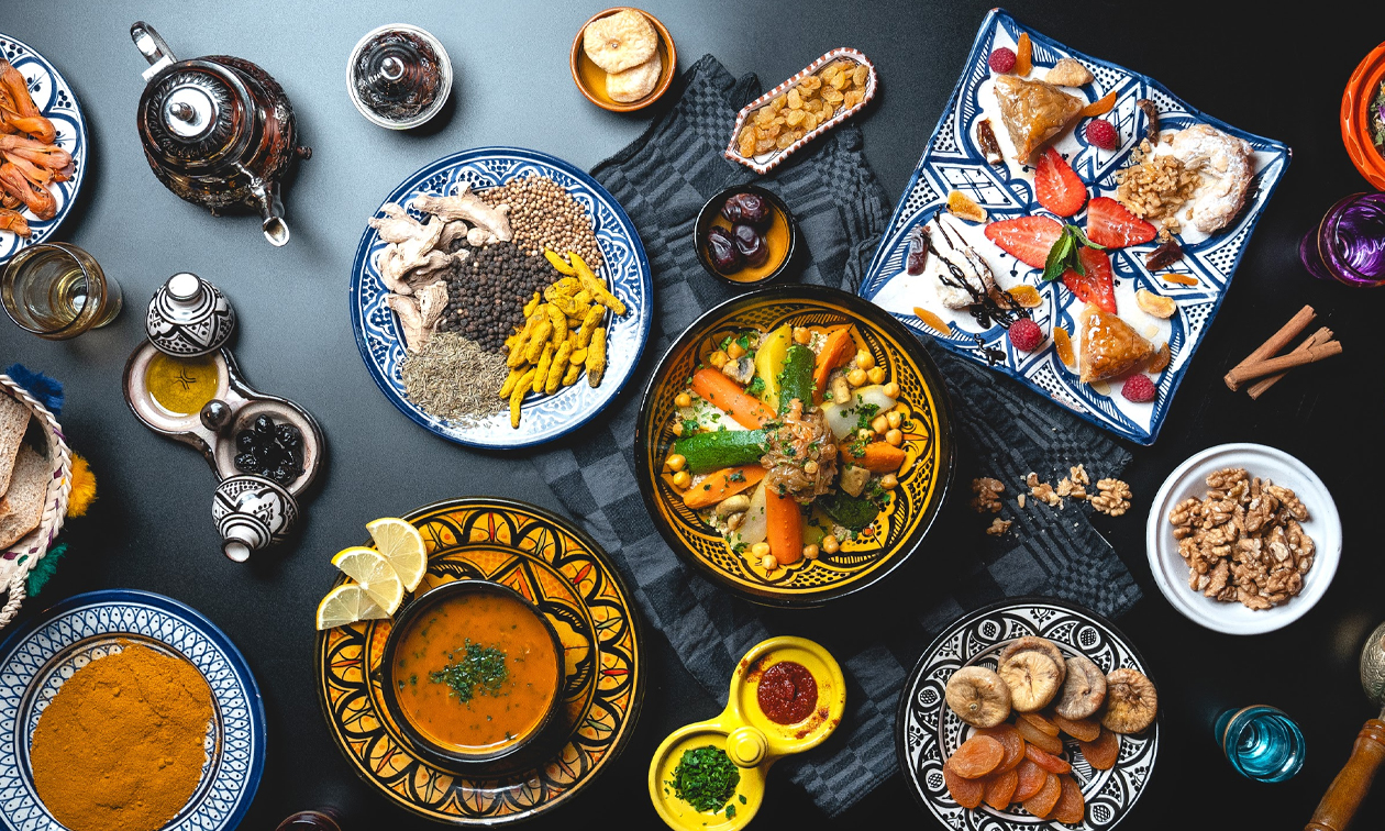 L'ibzar, 2- of 4-gangen Marokkaans diner bij L'ibzar Spare 43% in ...