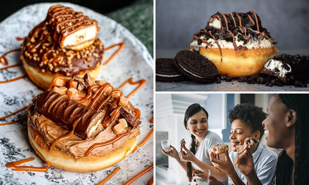 Live Life Donuts, Afhalen: 2, 6 of 12 donuts van verschillende formaten ...