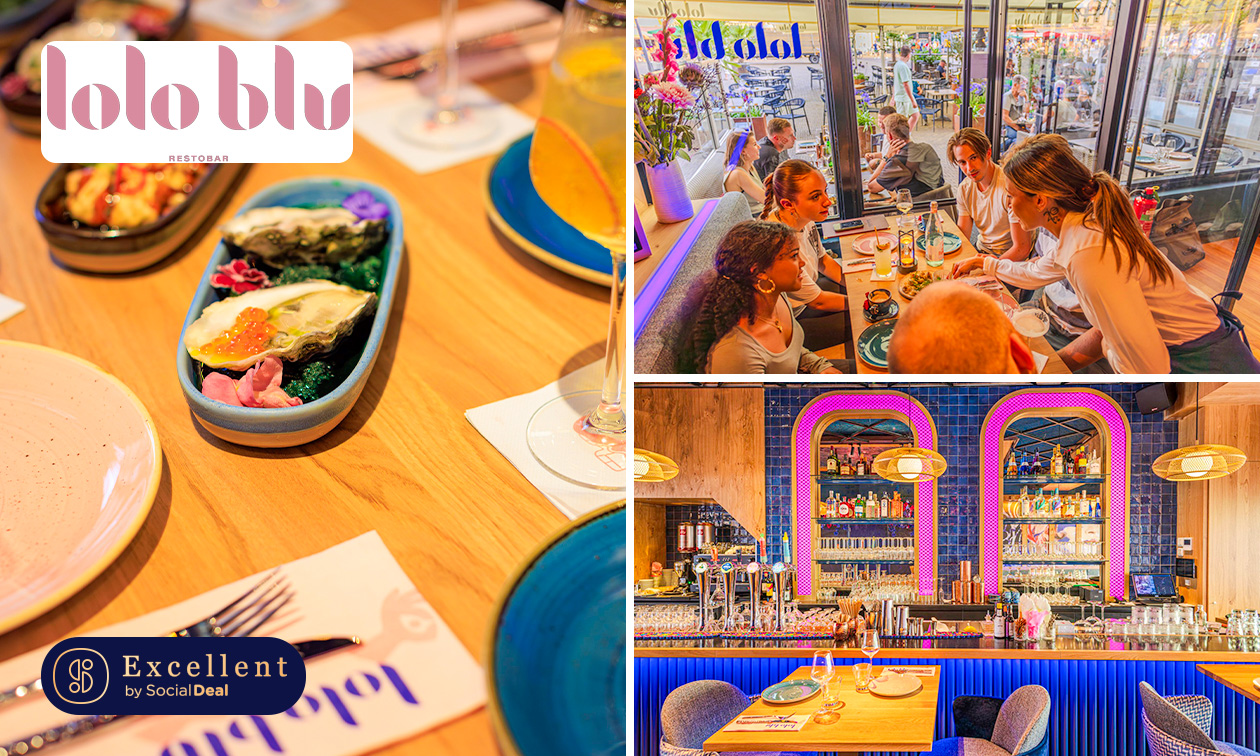 Lolo Blu, 3-, 4- of 5-gangen shared dining-diner van de chef in hartje ...