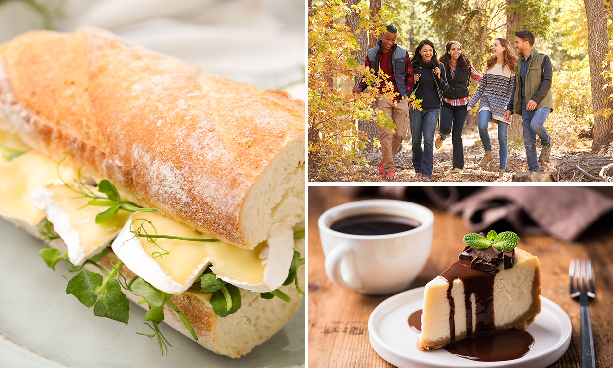 Lunch-café AnderZ, Wandelarrangement met koffie/thee en cake + broodje ...