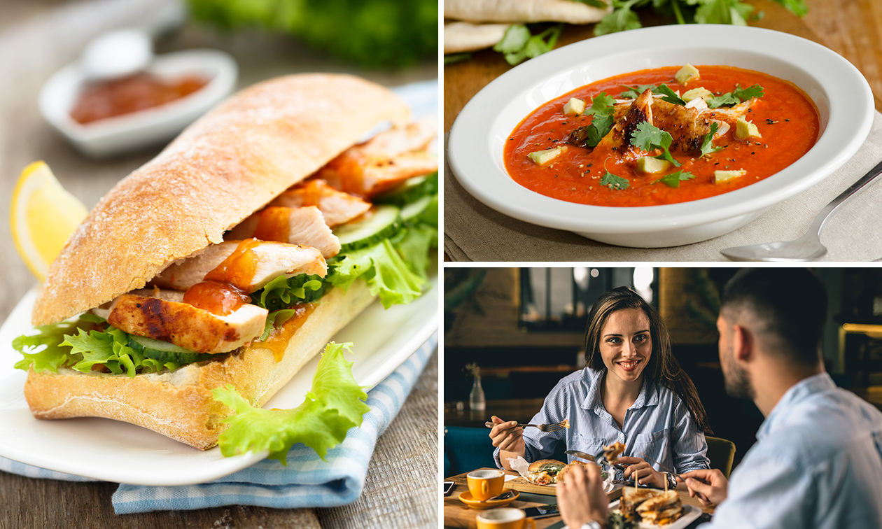 Lunchcafé Geniet in de Weerd, 2-gangen keuzelunch bij Geniet in de ...