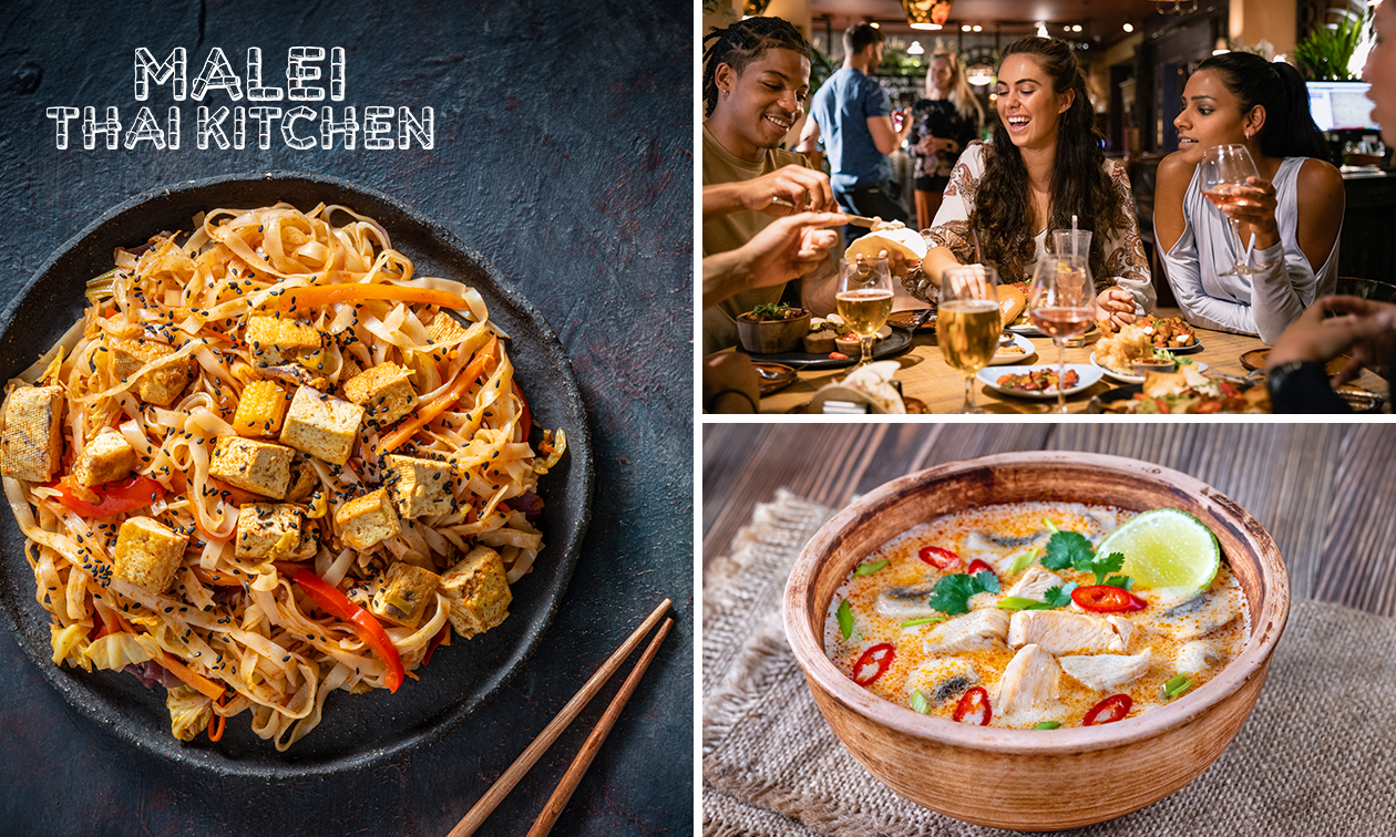 Malei Thai Kitchen, Thais 3-gangen keuzediner bij Malei Thai Kitchen ...