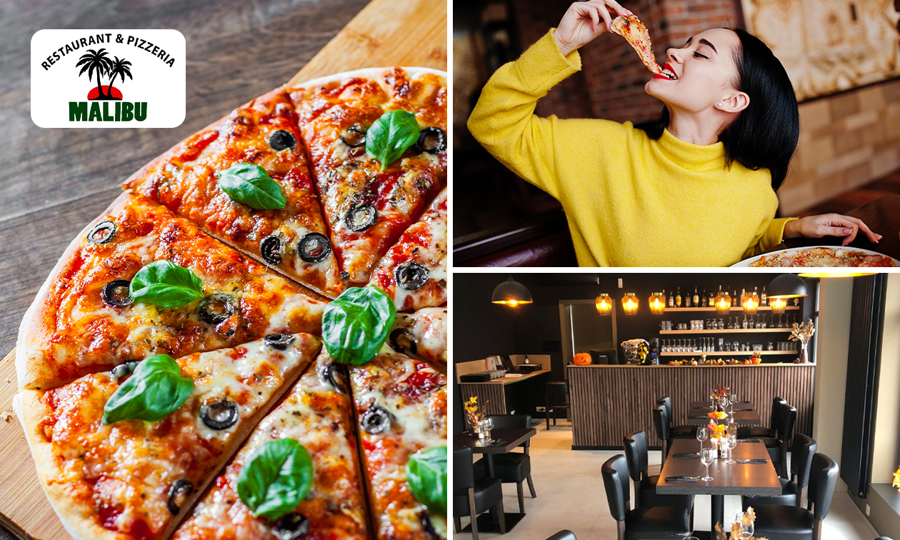 Restaurant Malibu, Italiaans 3-gangendiner à la carte bespaar 34% in ...