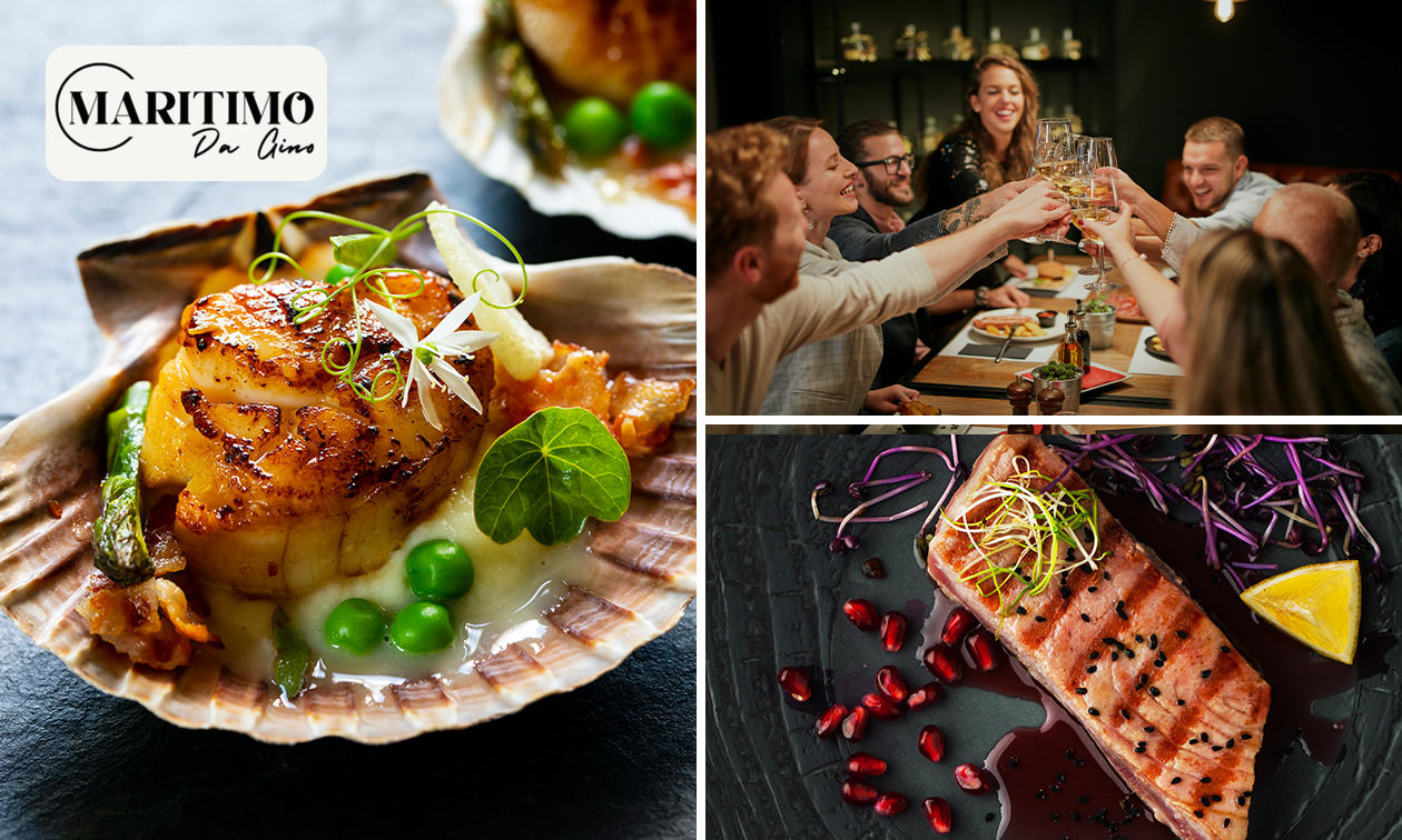 Maritimo Da Gino, 3-gangendiner à la carte bij Maritimo Da Gino bespaar ...