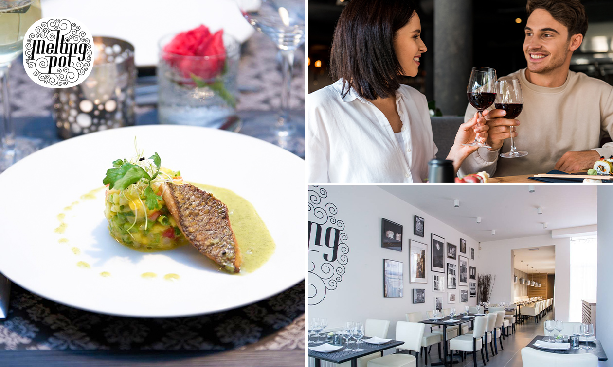 Melting Pot, Menu en 4 services à la carte au Melting Pot save 38% in ...