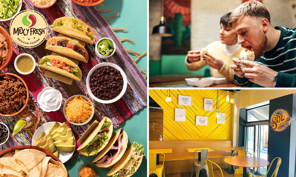 Mex Y Fresh, Plat mexicain à composer soi-même + boisson à Liège ...