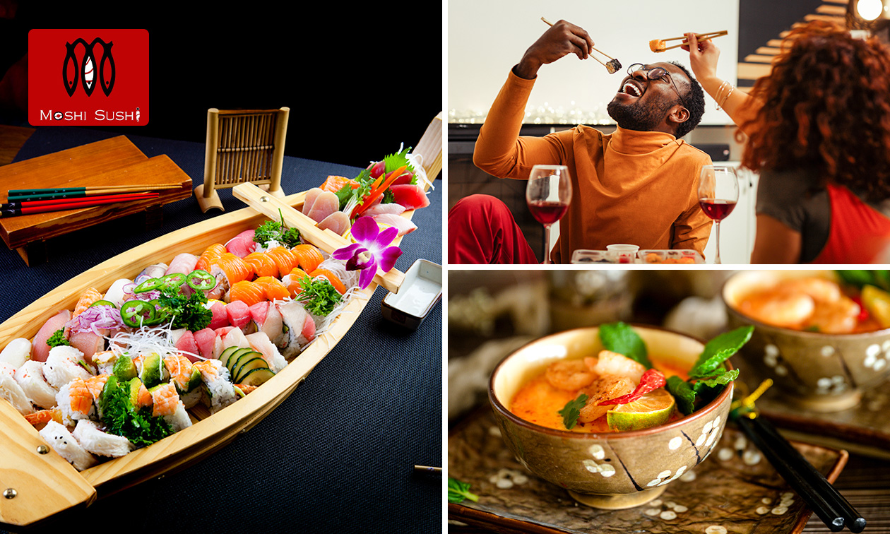 Moshi Sushi, 3-gangen sushidiner in Ranst bespaar 40% in Antwerpen via ...