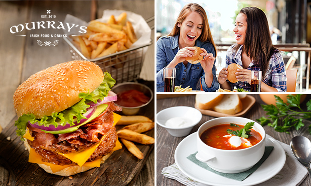 Murray's Irish Food & Drinks, 3-gangen keuzediner bespaar 41% in ...