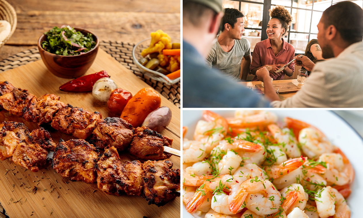 My Cham's, Menu en 3 services au choix ou menu tapas en 3 services chez ...