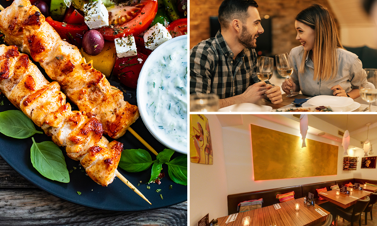 Mythos Grieks restaurant, 2-gangen keuzediner bij Mythos Grieks ...