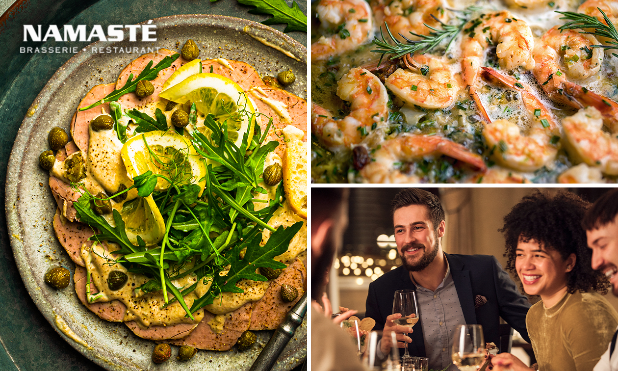 Namasté, 3-gangendiner of -lunch à la carte bij Namasté bespaar 34% in ...