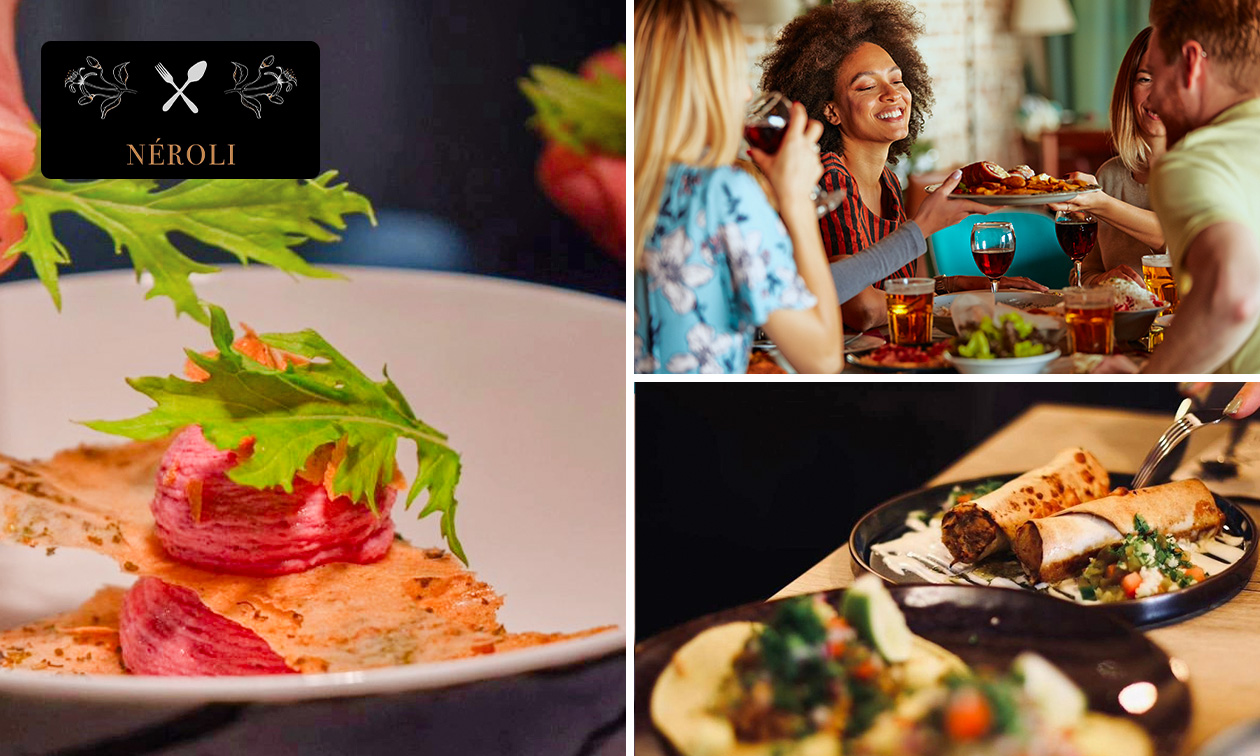Néroli, Lunch ou dîner en 4 services + digestif chez Néroli bespaar 41% ...