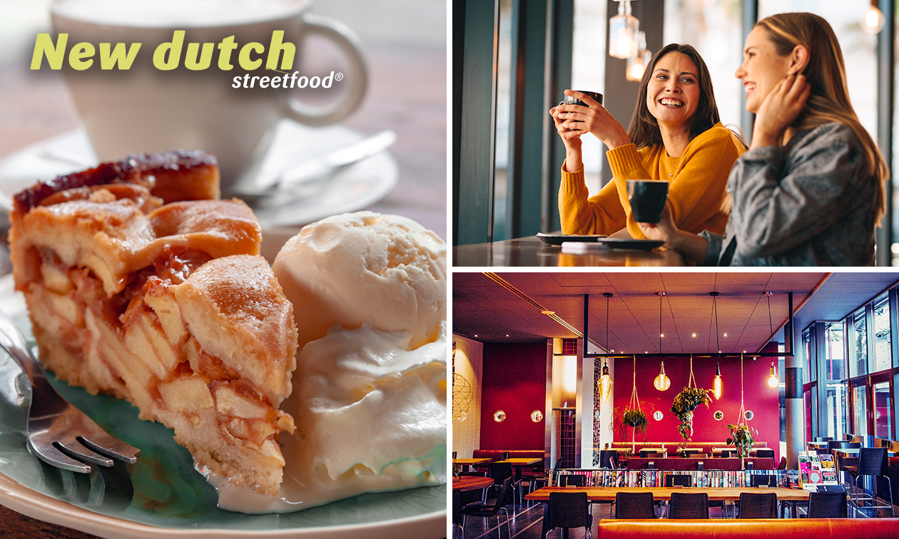 New Dutch Nijmegen, Warme drank + gebak naar keuze in hartje Nijmegen ...