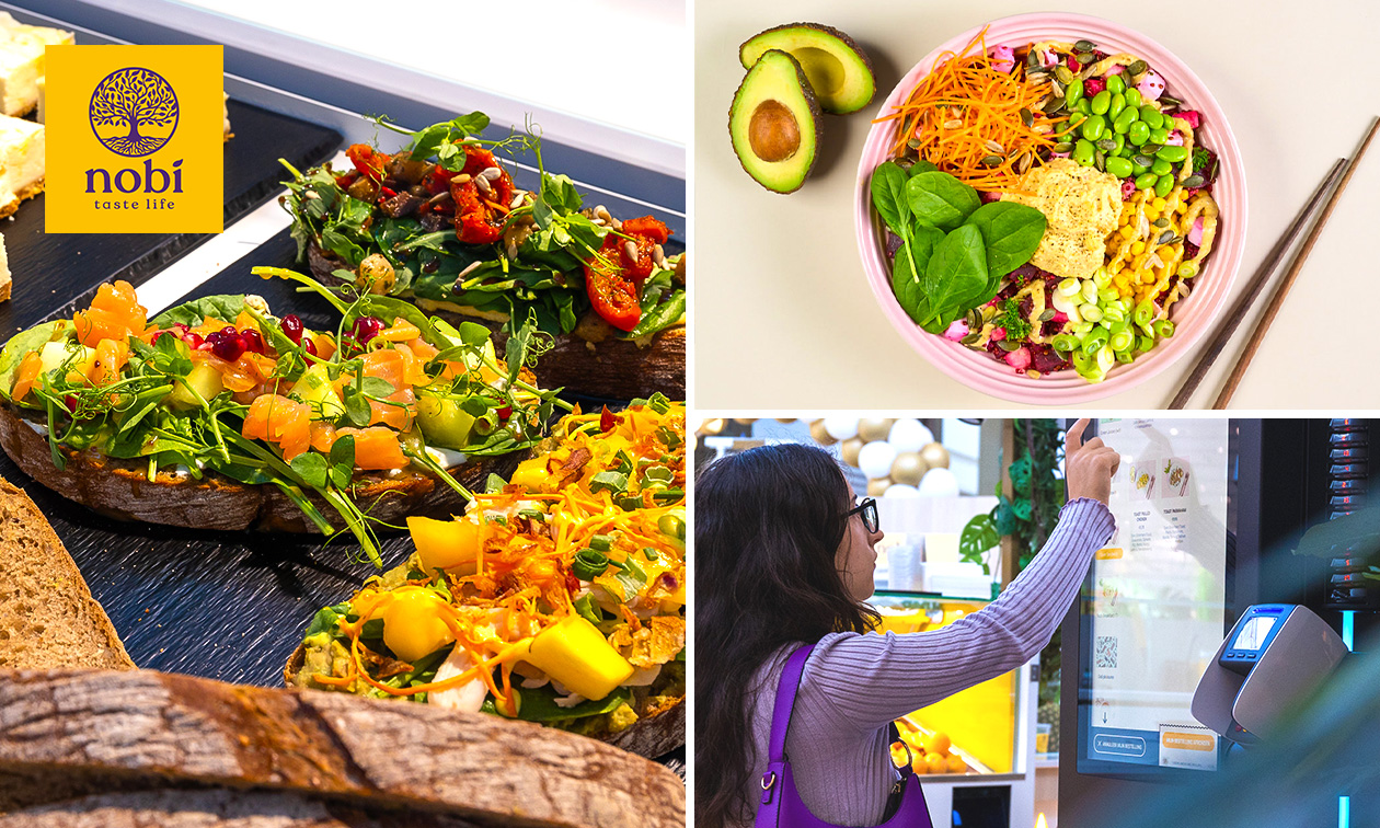 Nobi Taste Life, Ontbijt, diner of tartine naar keuze + warme of koude ...
