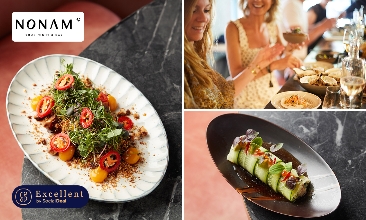 Nonam, 6-gangen shared dining-diner bij Nonam bespaar 27% in Gent via Uit eten in de buurt
