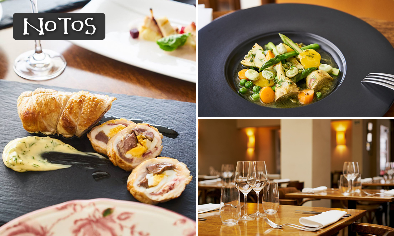 Notos, Luxe 3- of 4-gangendiner of -lunch bespaar 29% in Brussel via ...