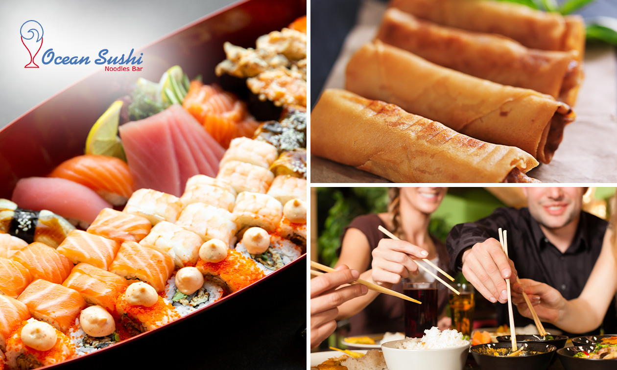 Ocean Sushi, 3-gangen sushidiner voor 2 in hartje Antwerpen : épargnez 49% à Antwerpen avec Uit ...