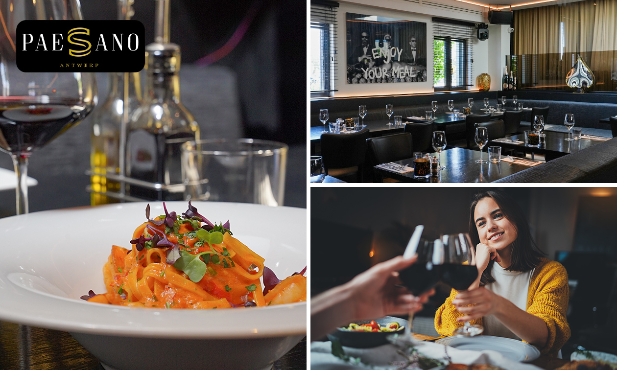 Paesano, 3-gangenlunch of -diner à la carte Spare 62% in Antwerpen mit ...