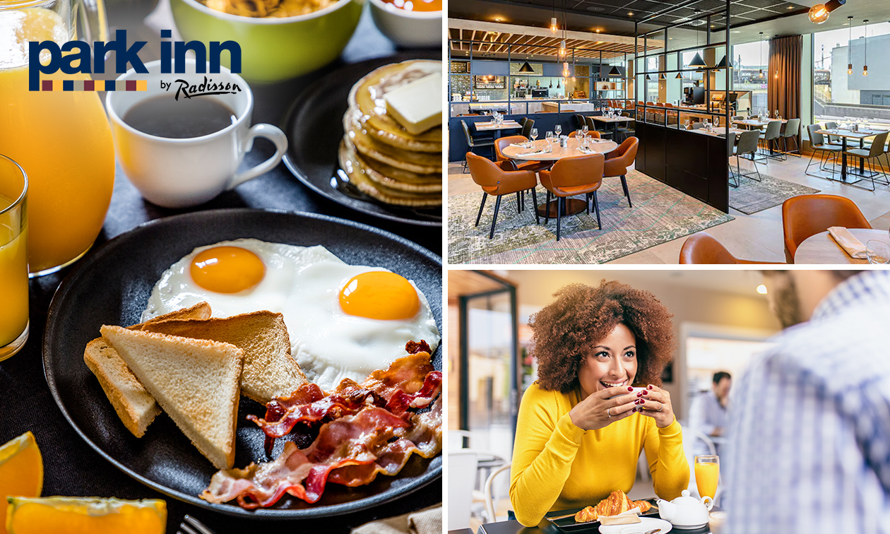 Park Inn by Radisson Berchem, Ontbijt + glas cava bij Park Inn by Radisson Berchem bespaar 38% ...