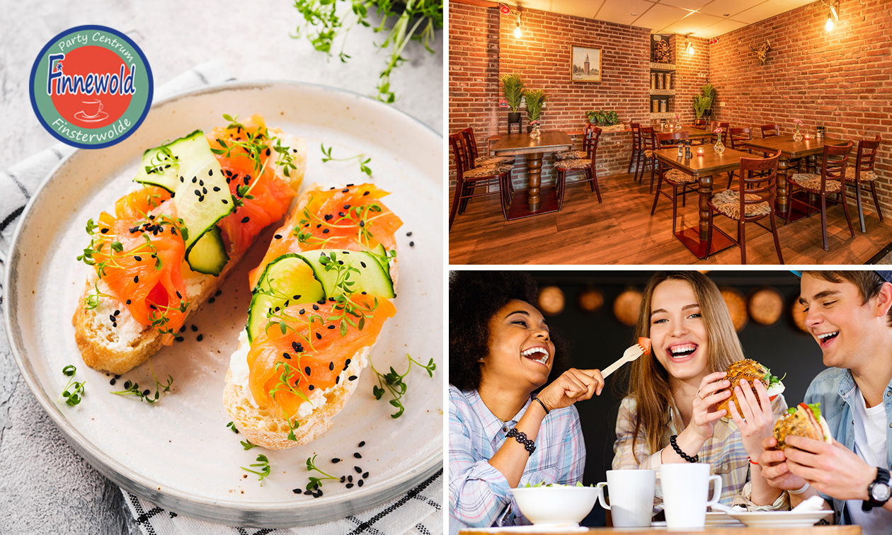 Party Centrum Finnewold, 2-gangen keuzelunch bespaar 38% in Groningen ...