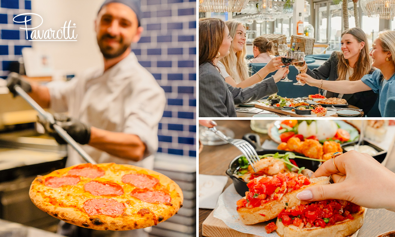 Pavarotti Delft, Italiaans 3-gangen keuzediner in hartje Delft bespaar ...