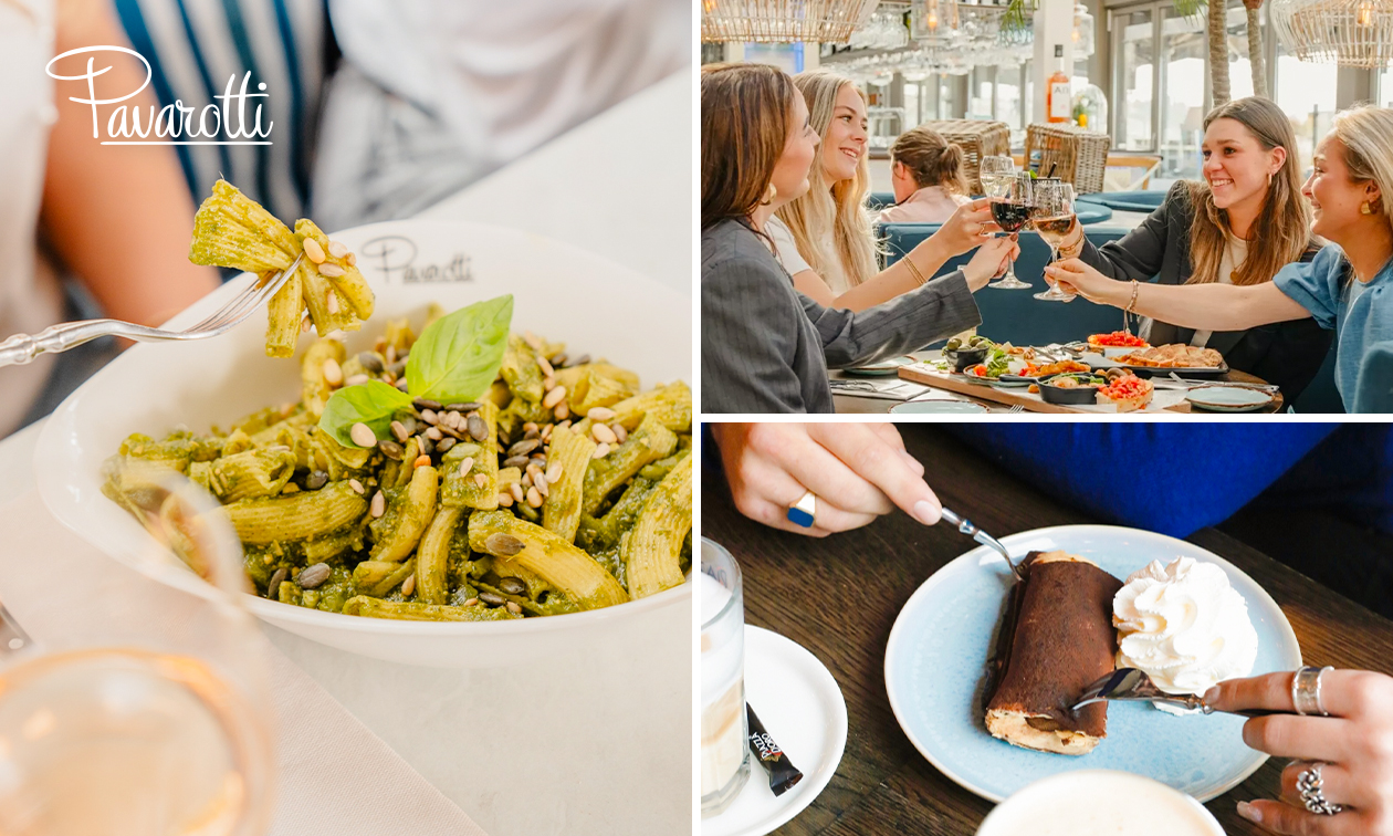 Pavarotti Delft, Italiaans 12-uurtje of 2-gangenlunch bij Pavarotti ...