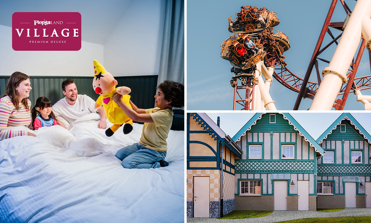 Plopsaland Village, 2 nuits pour 4 au Plopsaland Village + entrée Plopsaland De Panne et plus ...