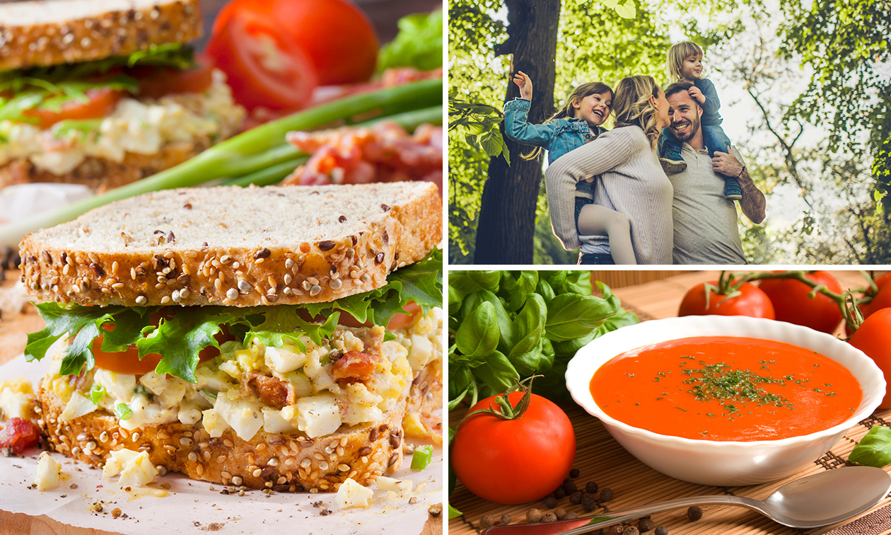 Pluk en Theetuin In de 7e hemel, Wandelarrangement incl. lunch of 2x ...