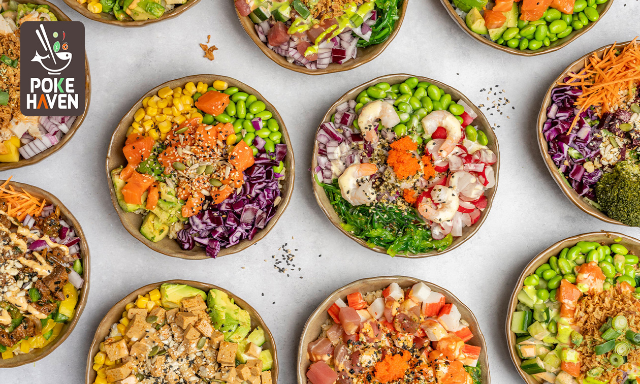 Poke Haven, Pokébowl + frisdrank naar keuze in het centrum van Kortrijk ...