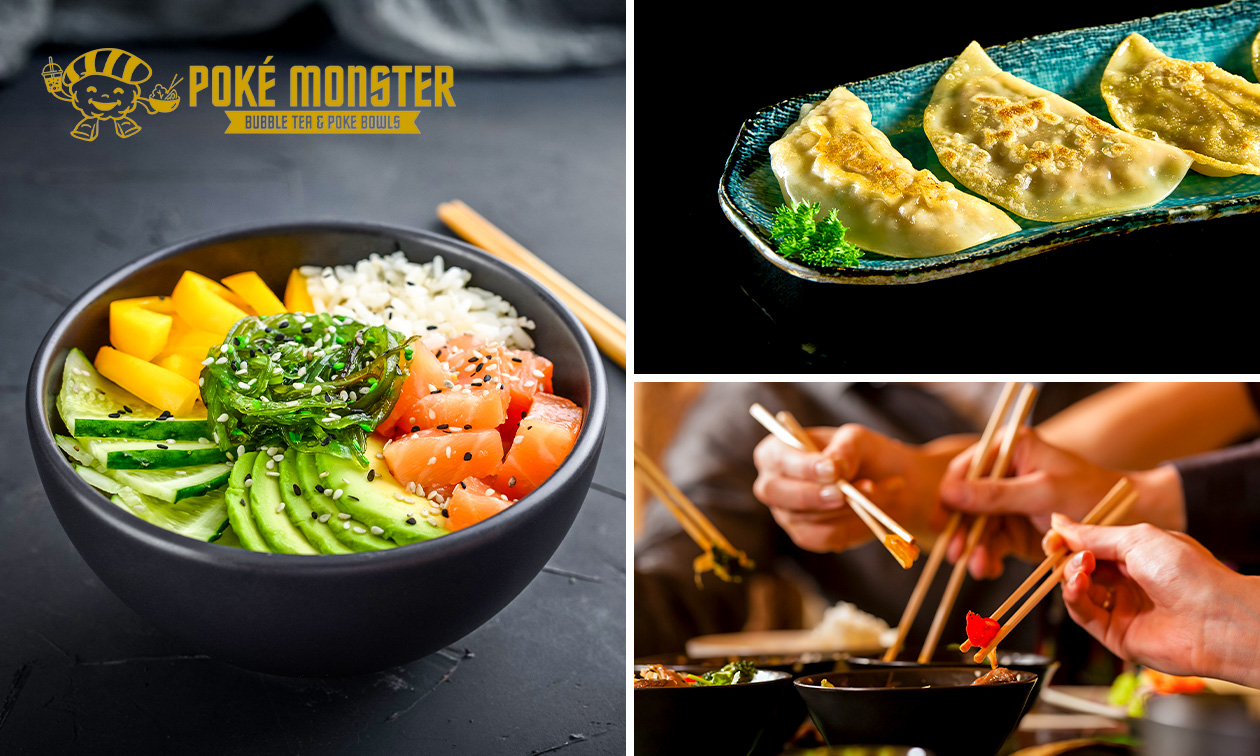 Poké Monster Den Bosch, Pokébowl + bijgerecht + frisdrank naar keuze ...