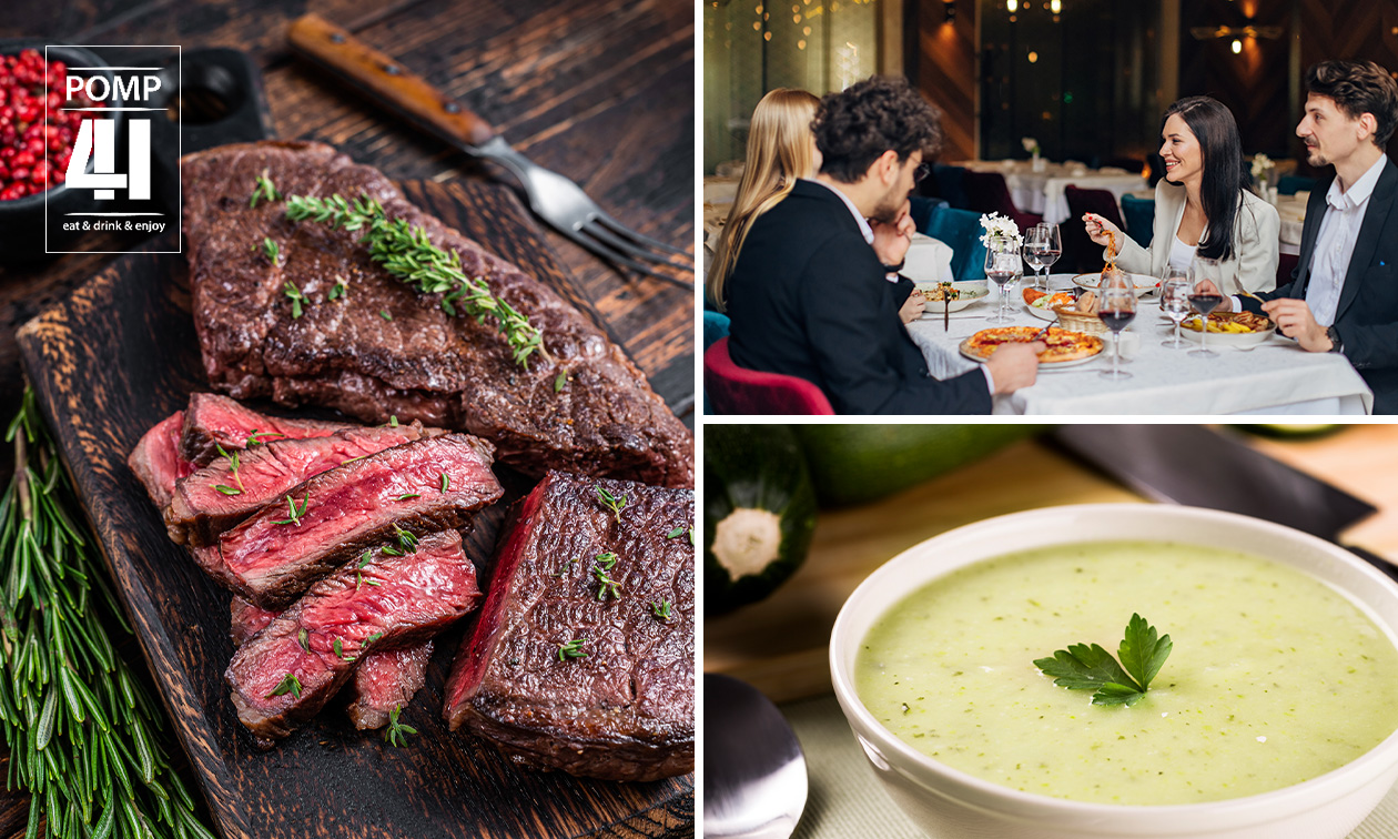 Pomp 41, 3-gangendiner à la carte bij Pomp 41 bespaar 38% in Utrecht ...