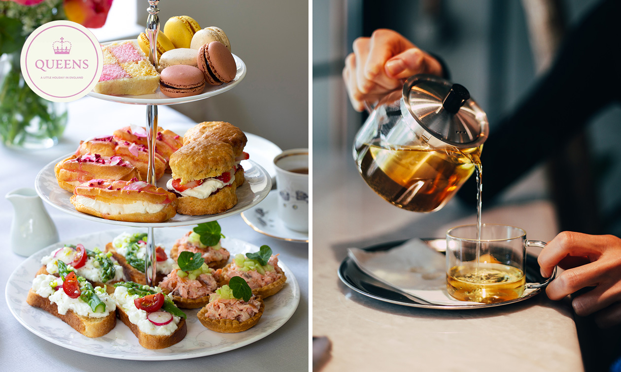 Queens Tea Room, Afternoon High Tea + welkomstdrankje (1,5 uur) in ...