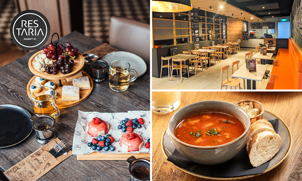 Restaria Markt 41, High tea incl. thee en koffie bij Restaria Markt 41 : épargnez 30% à Helmond ...